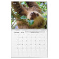 Rainforest Animals & Fun Facts 12 month Calendar | Zazzle