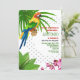 Rainforest Parrot Invitation | Zazzle