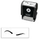 Raised Eyebrow (Black) Self-inking Stamp | Zazzle