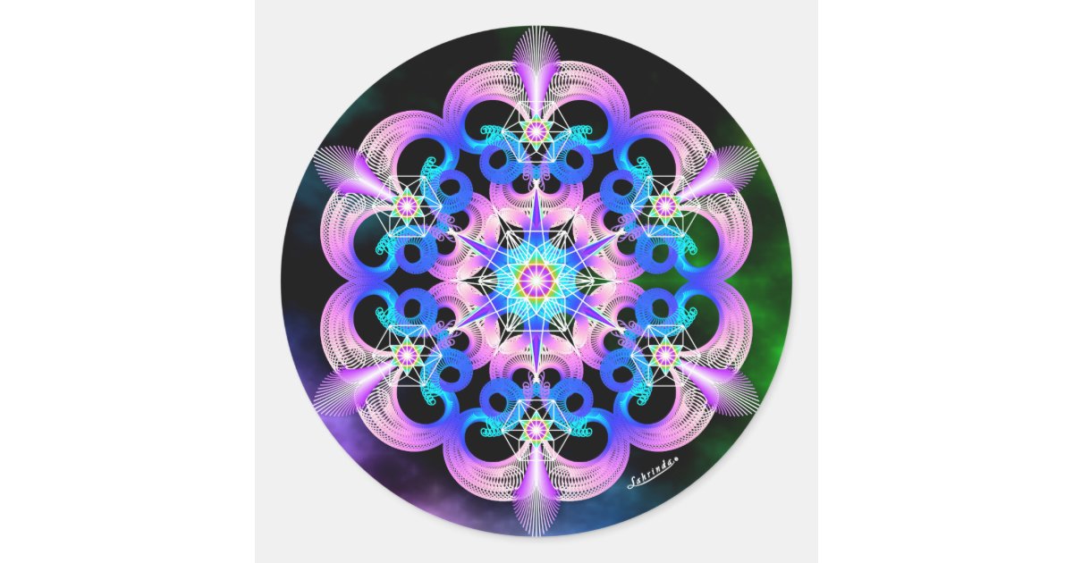 Raising Frequencies Classic Round Sticker | Zazzle