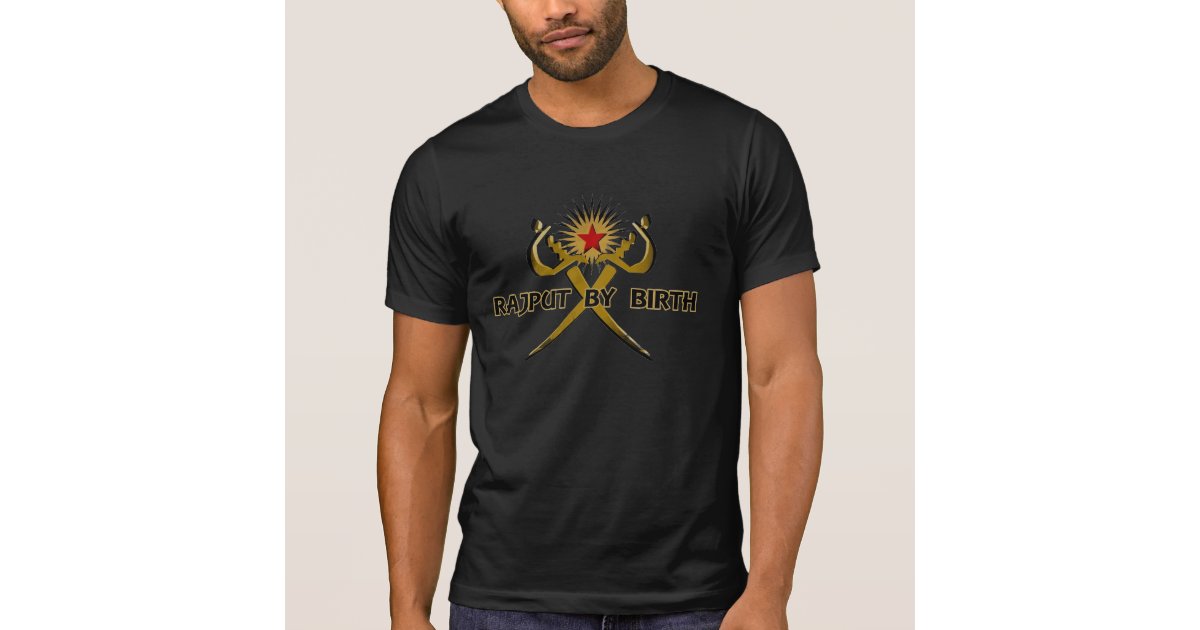 Rajput By Birth Sun-Star T-Shirt | Zazzle.com