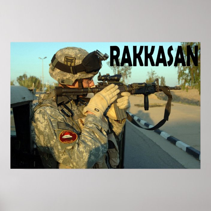 Rakkasan Poster | Zazzle.com