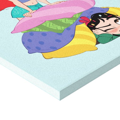 Ralph Breaks the Internet | Ariel & Vanellope Canvas Print | Zazzle