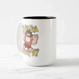 Ralph | I'm Gonna Wreck It! Two-Tone Coffee Mug | Zazzle