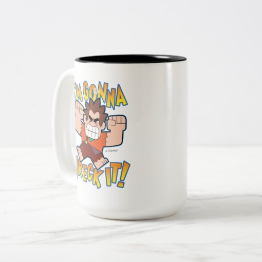 Ralph | I'm Gonna Wreck It! Two-Tone Coffee Mug | Zazzle
