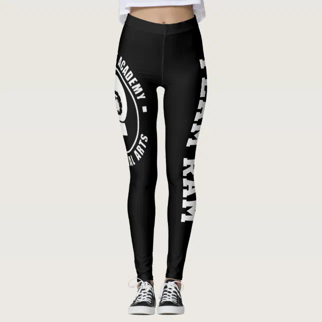 RAM Yoga Pants/Leggings, Black Leggings | Zazzle