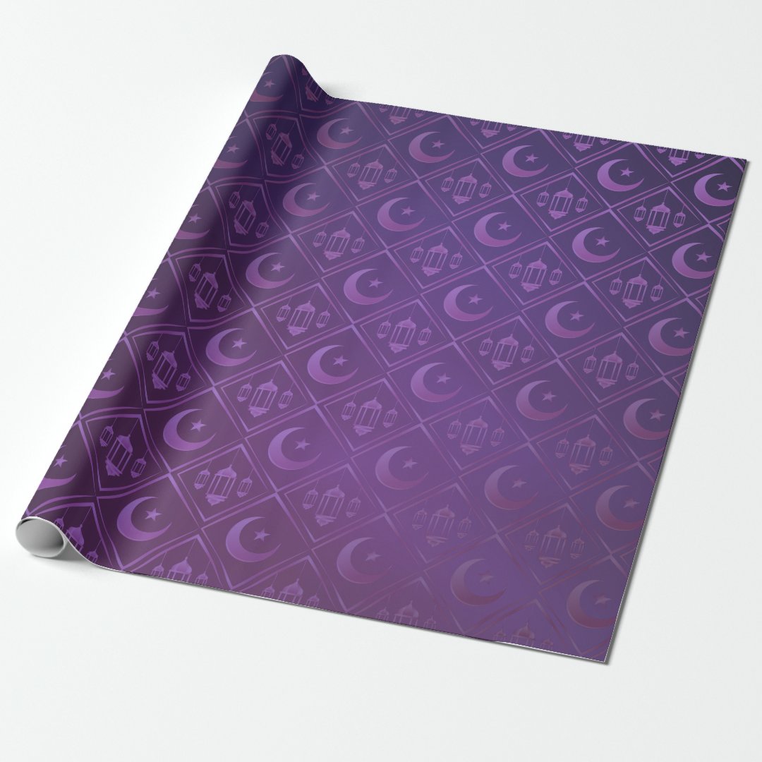 Ramadan Kareem -Eid Mubarak - Happy Eid Wrapping Paper | Zazzle