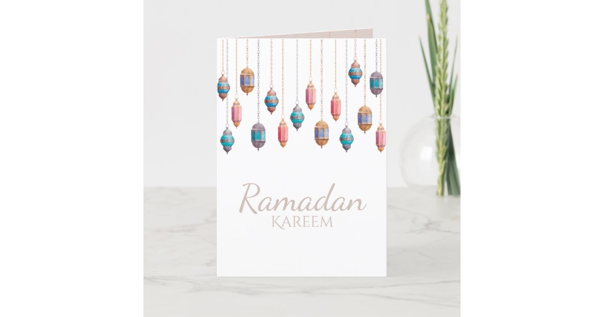Ramadan Kareem Gift card | Zazzle