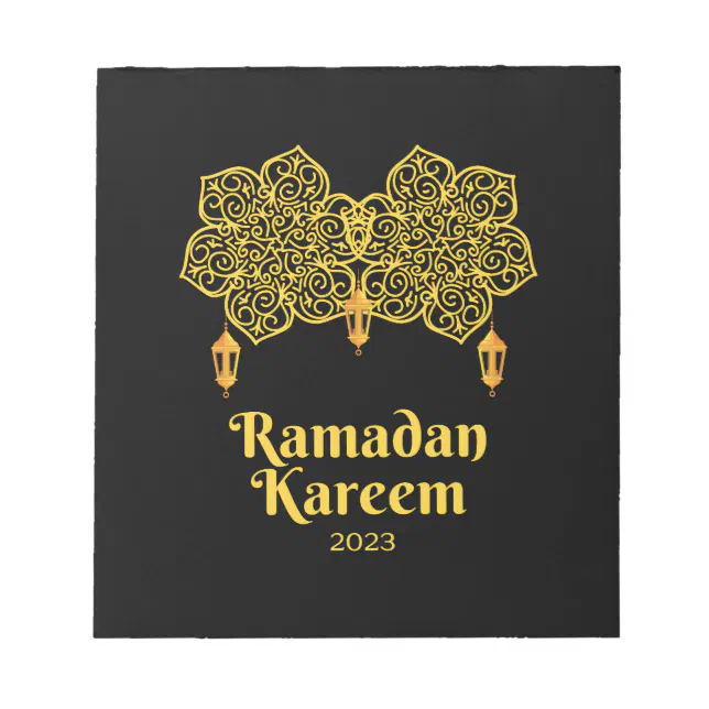 Ramadan Kareem Meaning - Eid Mubarak 2023 Notepad | Zazzle