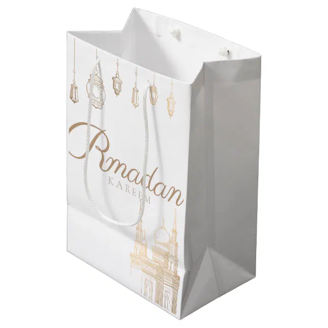 ramadan Kareem theme gift bag for celebration | Zazzle