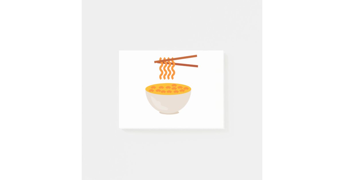 Ramen Noodles Post-it Notes | Zazzle