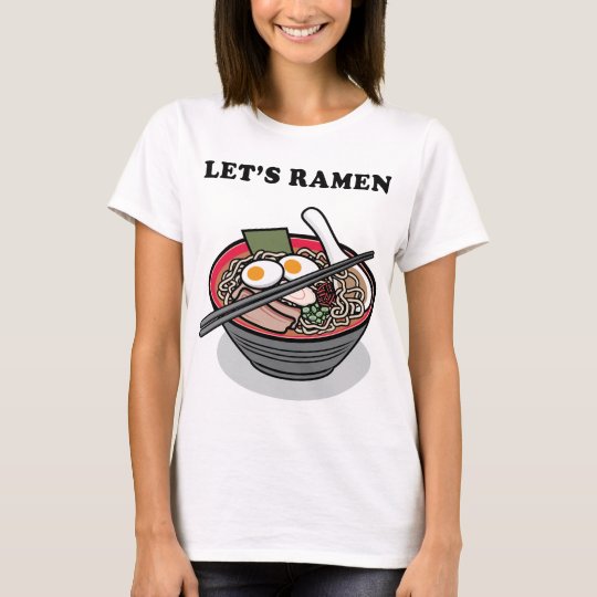 Ramen noodles T-Shirt | Zazzle.com