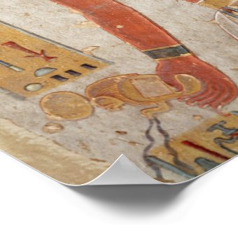 Ramesses III in battle dress Poster | Zazzle