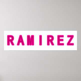 Ramirez Posters | Zazzle