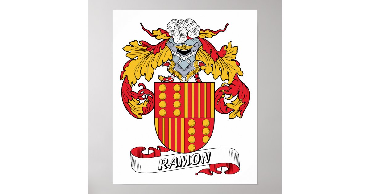 Ramon Family Crest Poster | Zazzle
