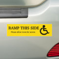 Ramp Access Sticker | Zazzle