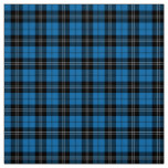 Scottish Ramsay Blue Tartan Fabric | Zazzle