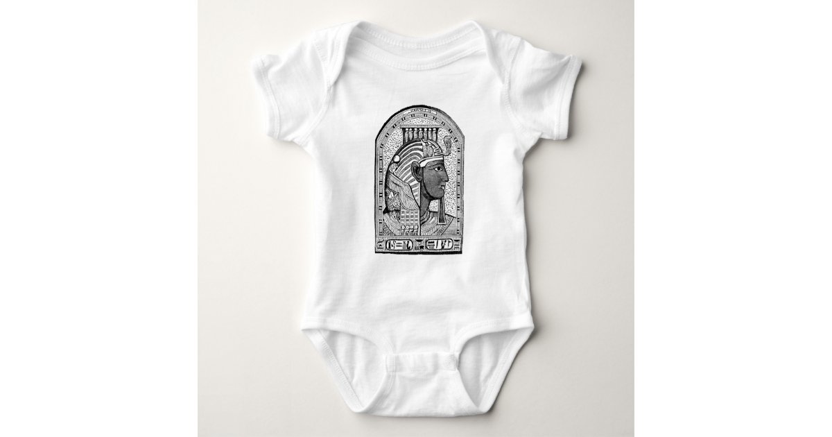 Ramses III with "Little King" Baby Bodysuit | Zazzle