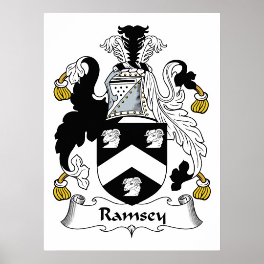 Ramsey Family Crest Poster | Zazzle.com
