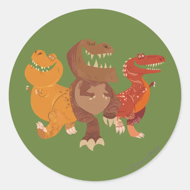 Rancher Group Graphic Classic Round Sticker | Zazzle