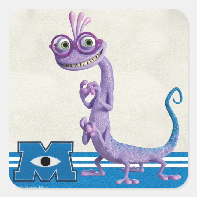 Randall 3 square sticker | Zazzle