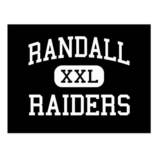 Randall - Raiders - High School - Amarillo Texas Postcard | Zazzle.com