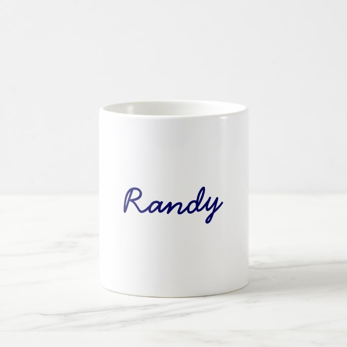 Randy-Name Style Mug | Zazzle