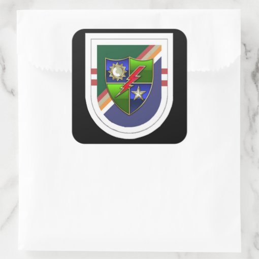 Ranger 2nd Bn Beret Flash (old) with DUI Stickers | Zazzle