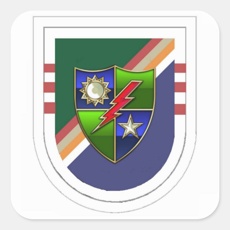 Ranger 3rd Battalion Beret Flash with DUI Stickers | Zazzle