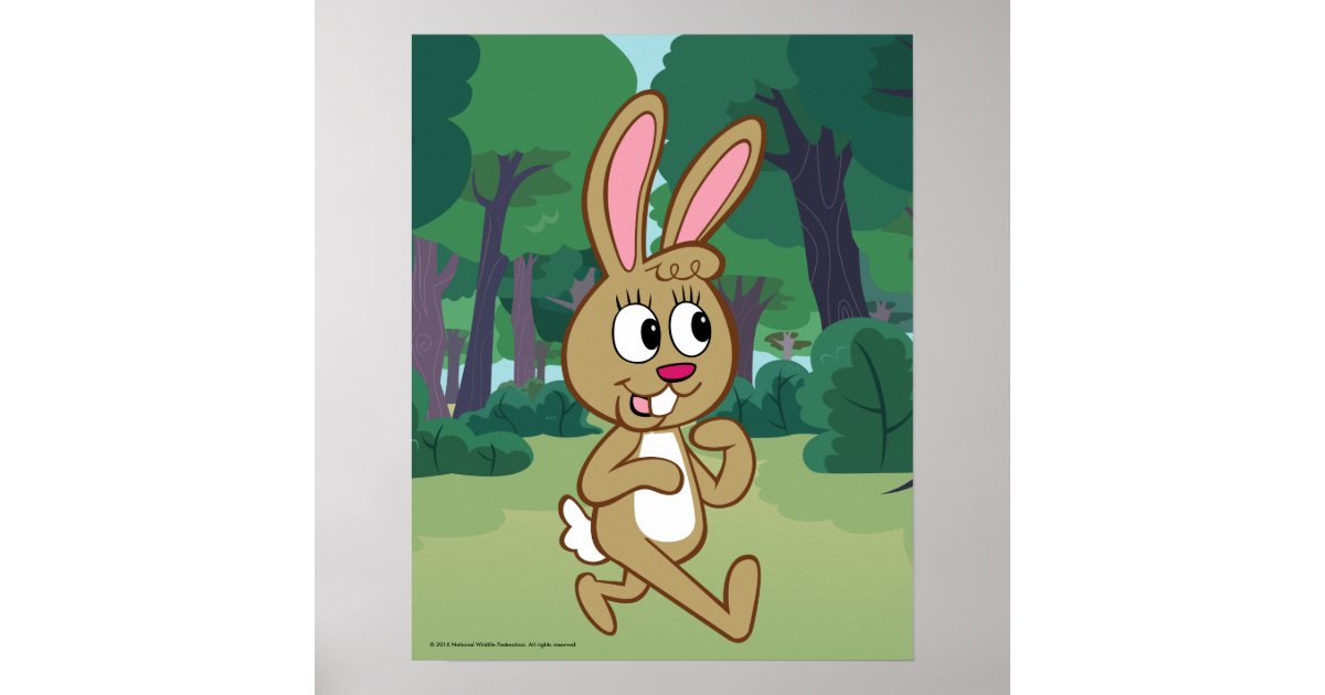 Ranger Rick | Becky Hare Poster | Zazzle