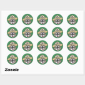 Ranger Rick | Ranger Rick Face Classic Round Sticker | Zazzle