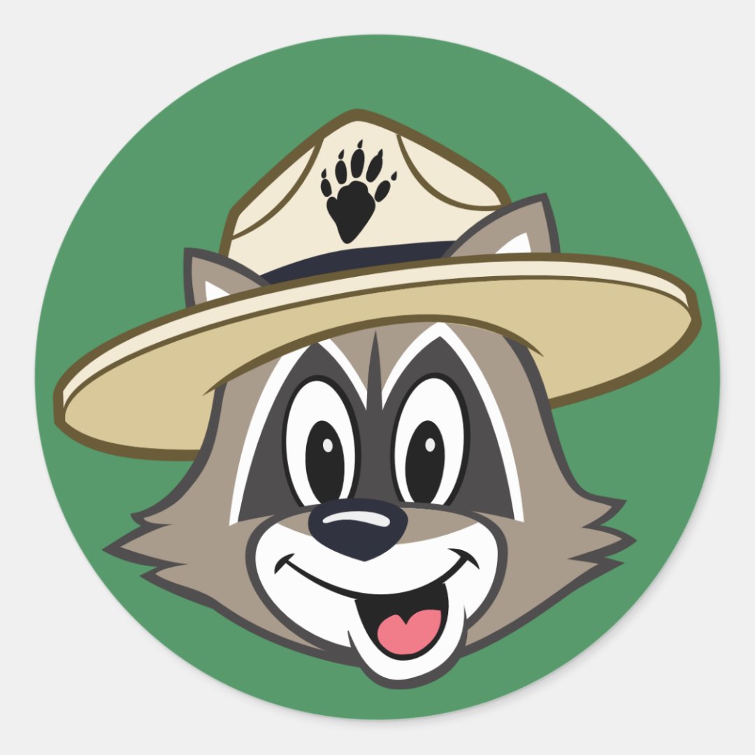 Ranger Rick | Ranger Rick Face Classic Round Sticker | Zazzle