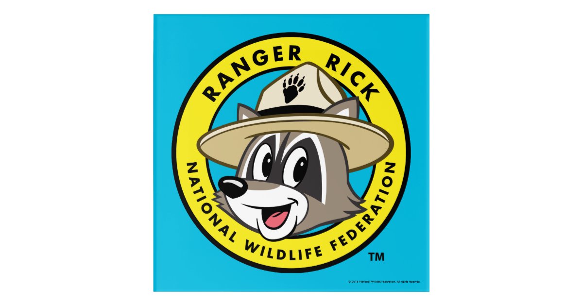 Ranger Rick | Ranger Rick Logo Acrylic Print | Zazzle