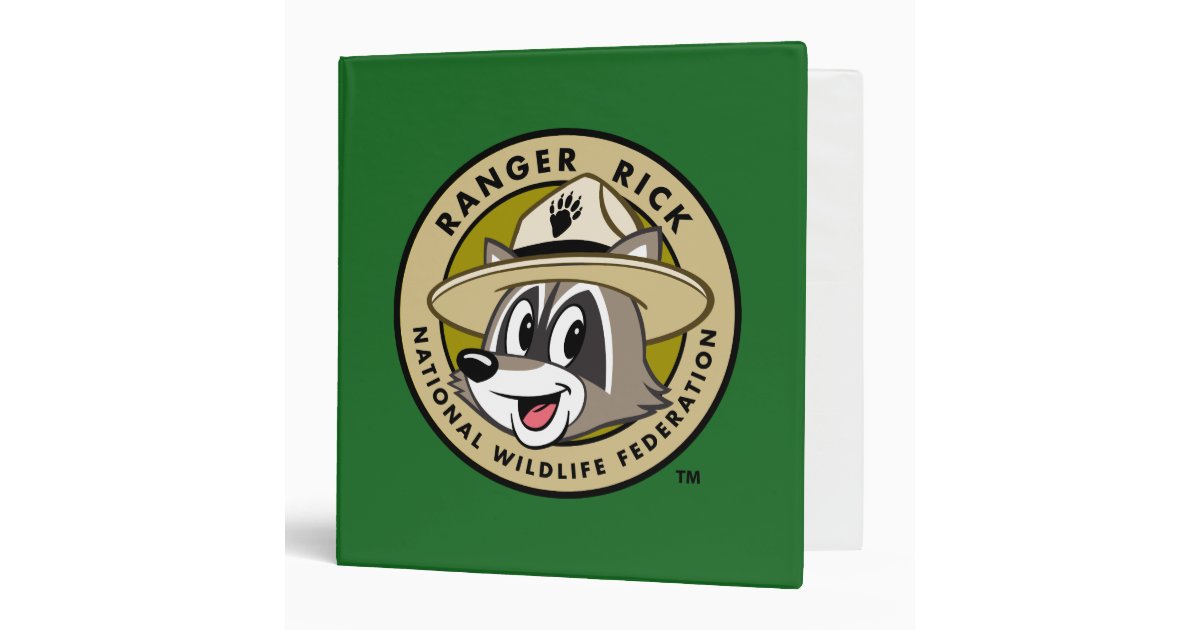 Ranger Rick | Ranger Rick Logo Binder | Zazzle