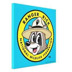 Ranger Rick | Ranger Rick Logo Canvas Print | Zazzle