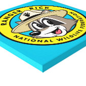 Ranger Rick | Ranger Rick Logo Canvas Print | Zazzle