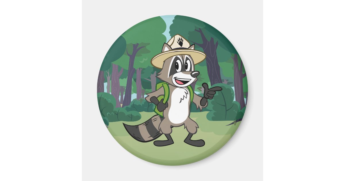 Ranger Rick | Ranger Rick Pointing Magnet | Zazzle