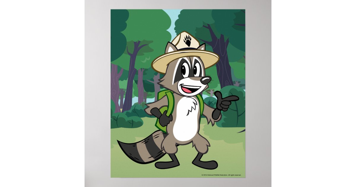 Ranger Rick | Ranger Rick Pointing Poster | Zazzle