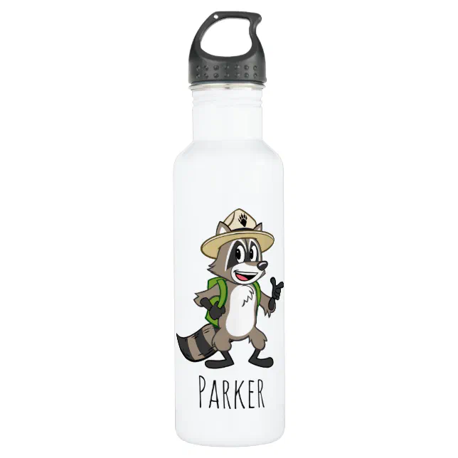 Ranger Rick | Ranger Rick Pointing Water Bottle | Zazzle