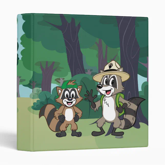 Ranger Rick | Ranger Rick & Ricky Binder | Zazzle