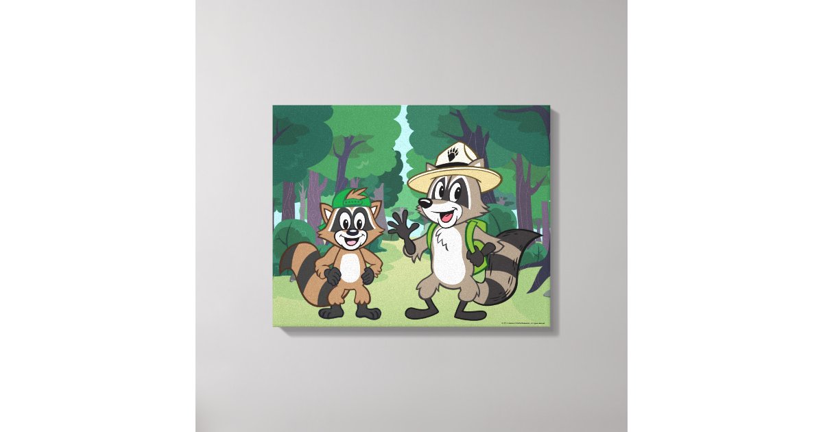 Ranger Rick | Ranger Rick & Ricky Canvas Print | Zazzle