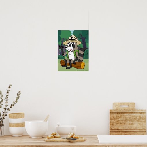 Ranger Rick | Ranger Rick Sitting Poster | Zazzle