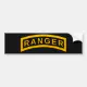 Ranger Tab Bumper Sticker | Zazzle
