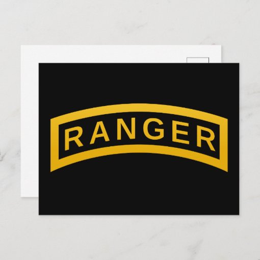 Ranger Tab Postcard | Zazzle