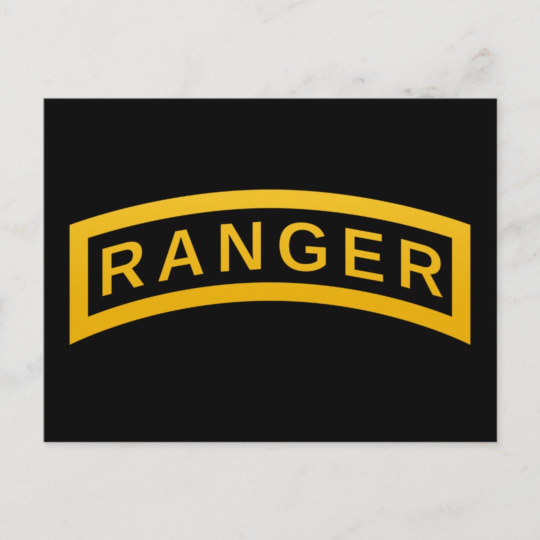 Ranger Tab Postcard | Zazzle