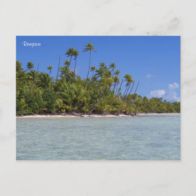Rangiroa French Polynesia Postcard | Zazzle