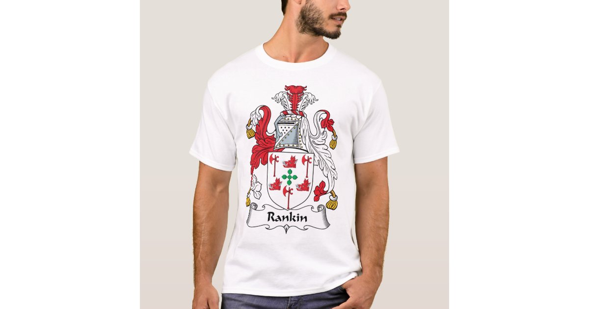 Rankin Family Crest T-Shirt | Zazzle
