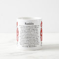 Rankin, History, Meaning and the Crest Mug | Zazzle