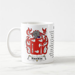 Rankin, History, Meaning and the Crest Mug | Zazzle