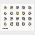 Ransome Coat of Arms (Family Crest) Classic Round Sticker | Zazzle